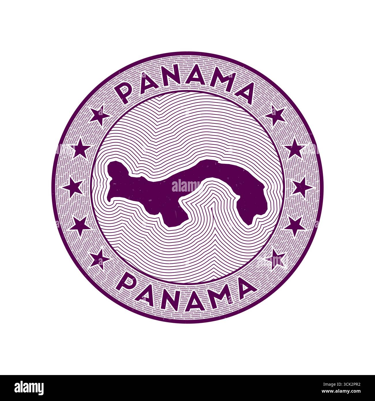 Original panama city Stock Vector Images - Alamy