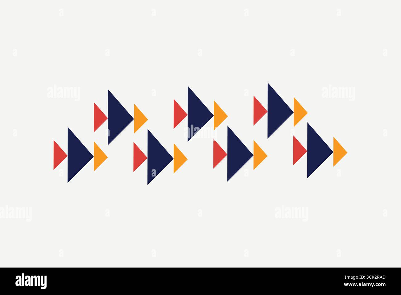 Bold red arrow in Stock Vector Images - Alamy