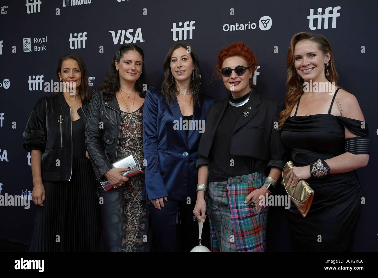 (L-R) Melisa Jusufi, Alexandra Schaller, Ashley Schlaifer, Malgosia Turzanska and Kaleena Jordan ...