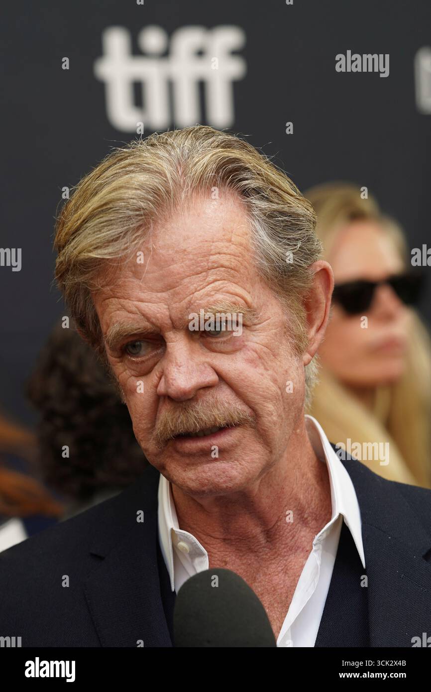 William H. Macy attends the red carpet for the ‘Train Dreams’ premiere ...