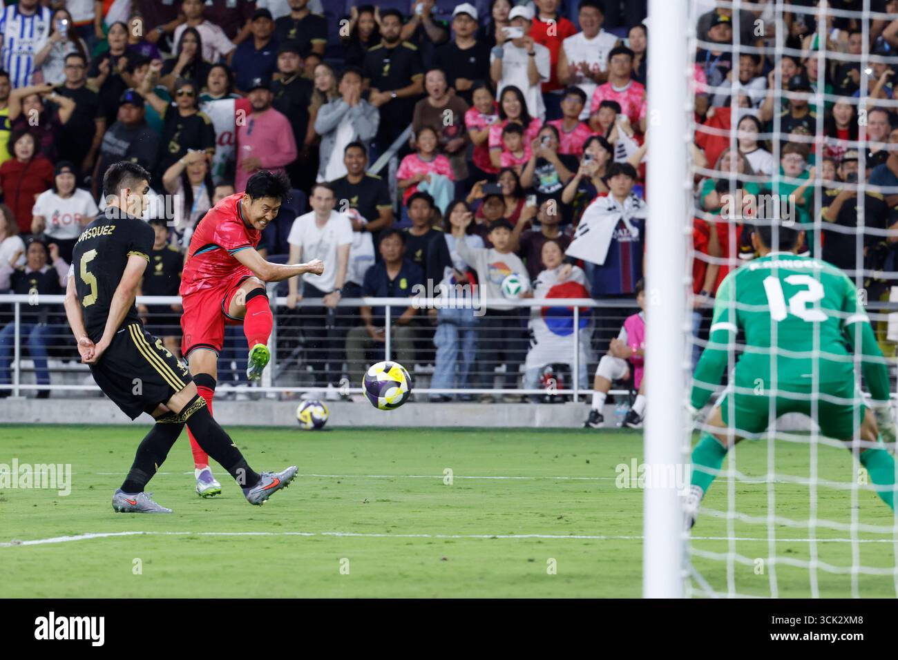 NASHVILLE, TN - SEPTEMBER 09: Korea forward Heung Min Son #7 takes a ...
