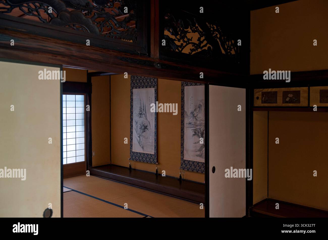 Traditional Japanese interior: Sekijuku Hatago Tamaya Historical Museum ...