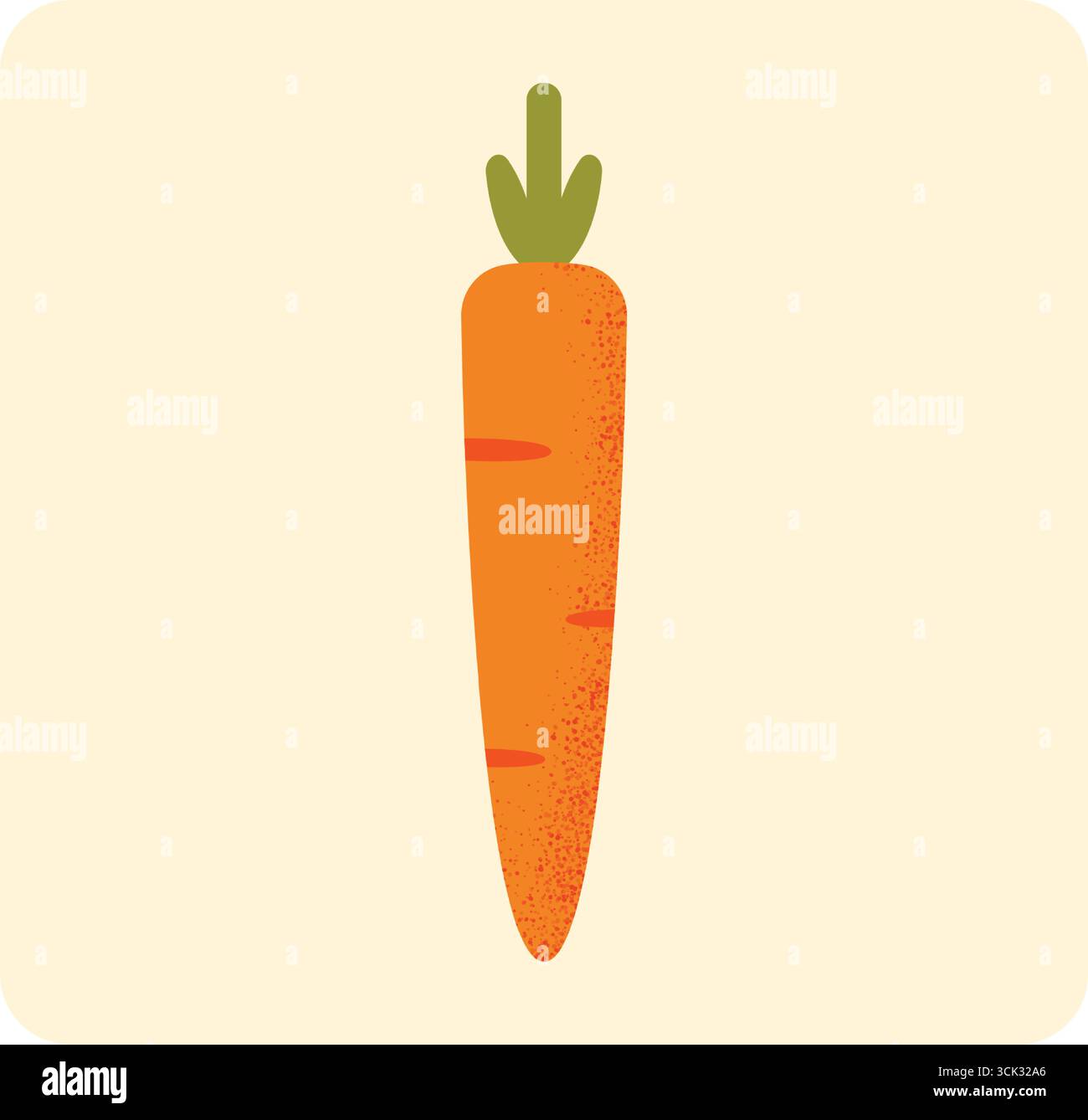 Food card on orange Stock Vector Images - Alamy