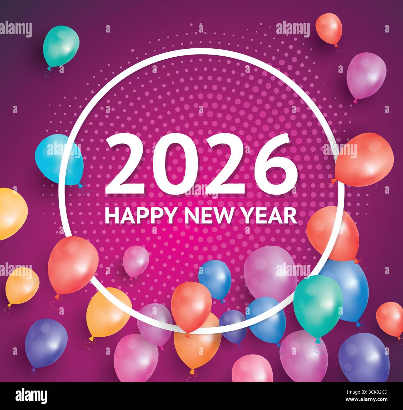 Event invitation template circular Stock Vector Images - Alamy