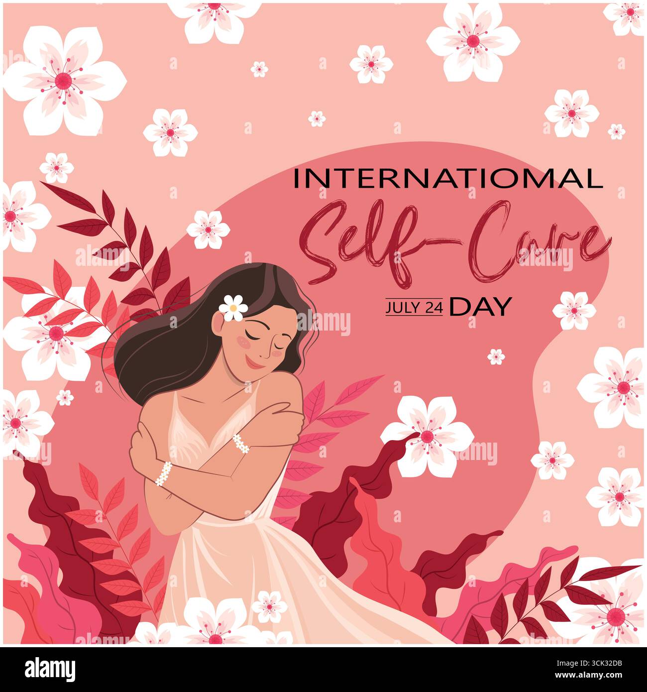 Self care wellness in Stock Vector Images - Alamy