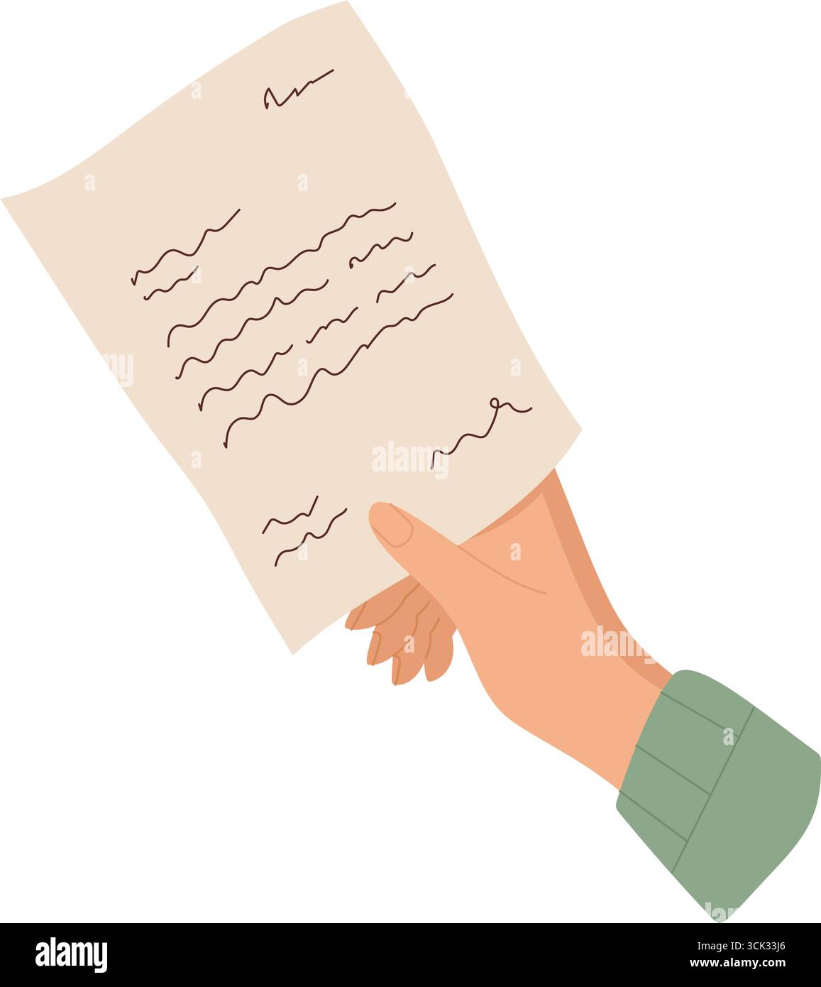 Love message letter sealed Stock Vector Images - Alamy