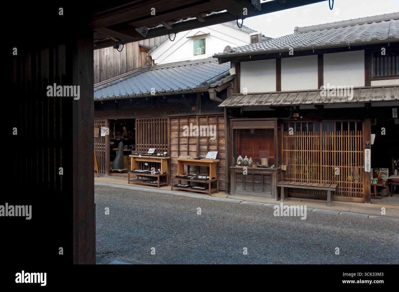 Seki-juku (関町) shukuba, the preserved 47th post town along the old ...