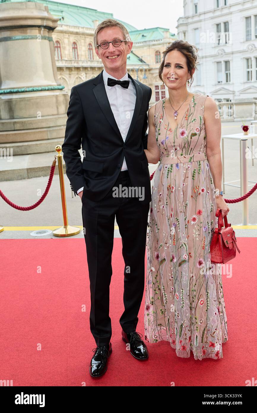 Vienna, Austria. 09th Sep, 2025. Fundraising dinner at the Albertina ...