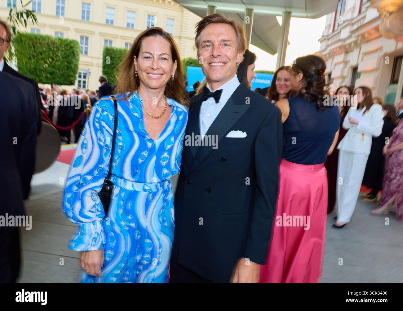 Fundraising dinner at the Albertina Vienna, Austria, on 9 September ...