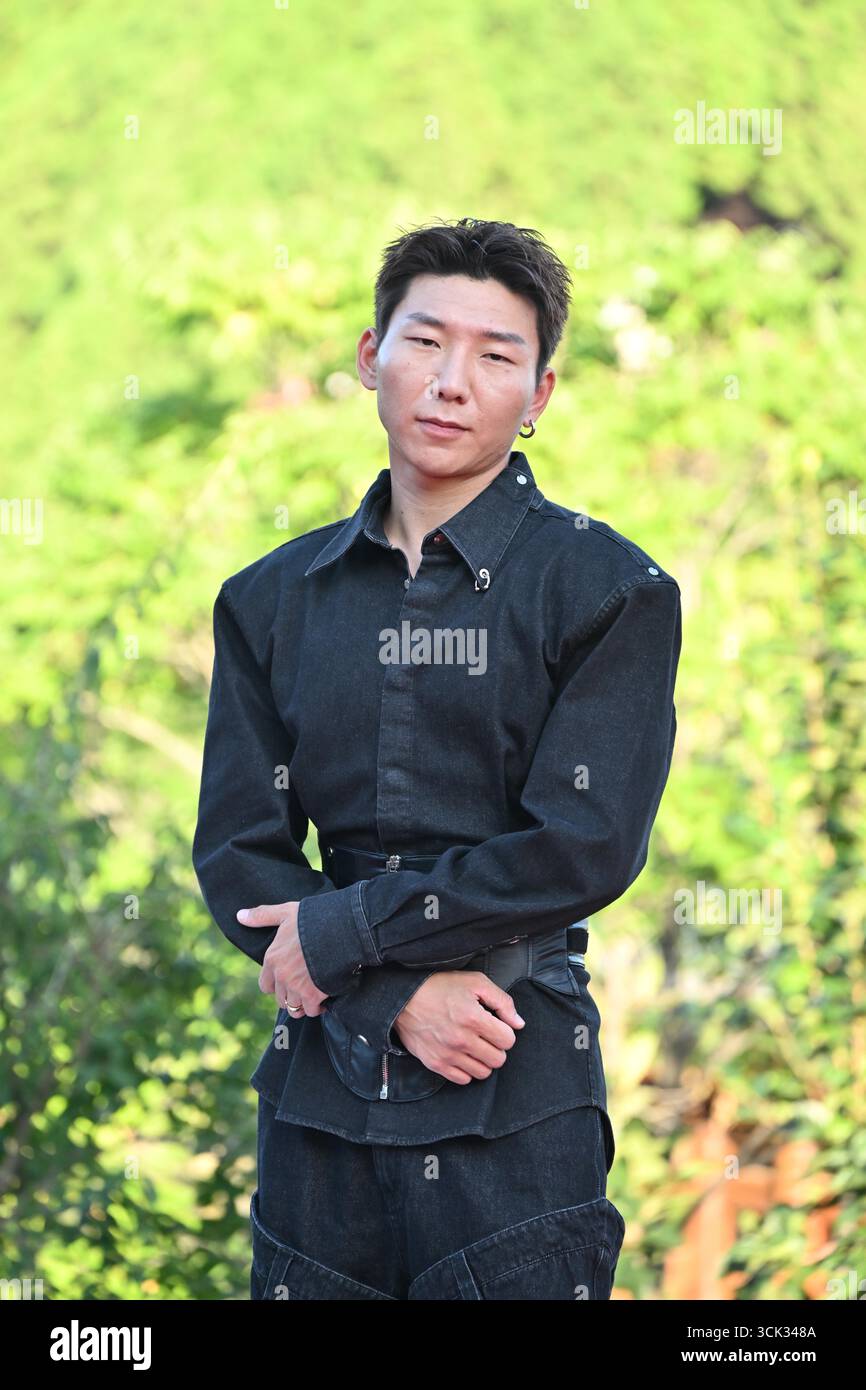 Chinese actor Alan Aruna attends an activity in Beijing, China, 8 ...