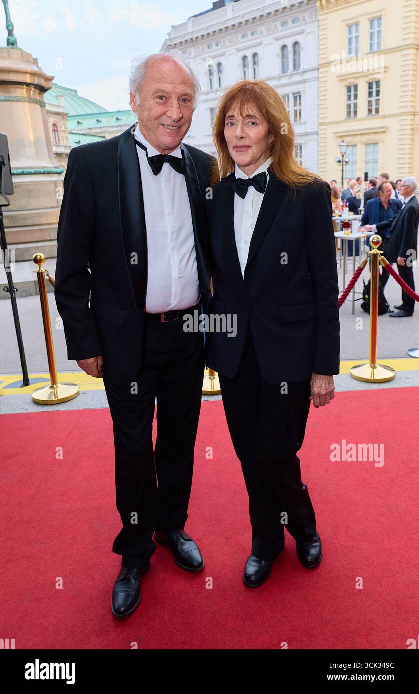 Fundraising dinner at the Albertina Vienna, Austria, on 9 September 2025. Robert DORNHELM with ...
