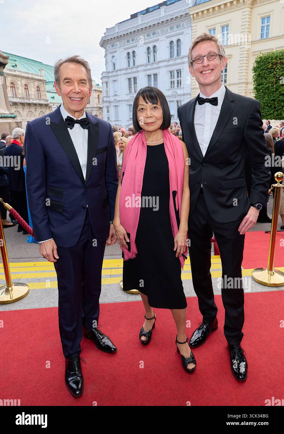 Fundraising dinner at the Albertina Vienna, Austria, on 9 September ...