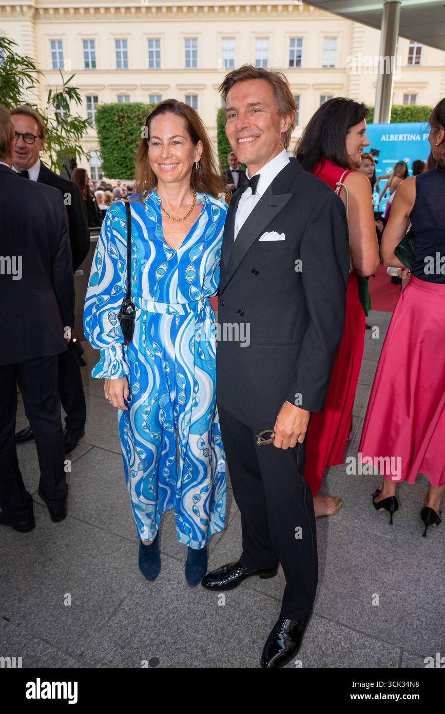 Vienna, Austria. 09th Sep, 2025. Fundraising dinner at the Albertina ...