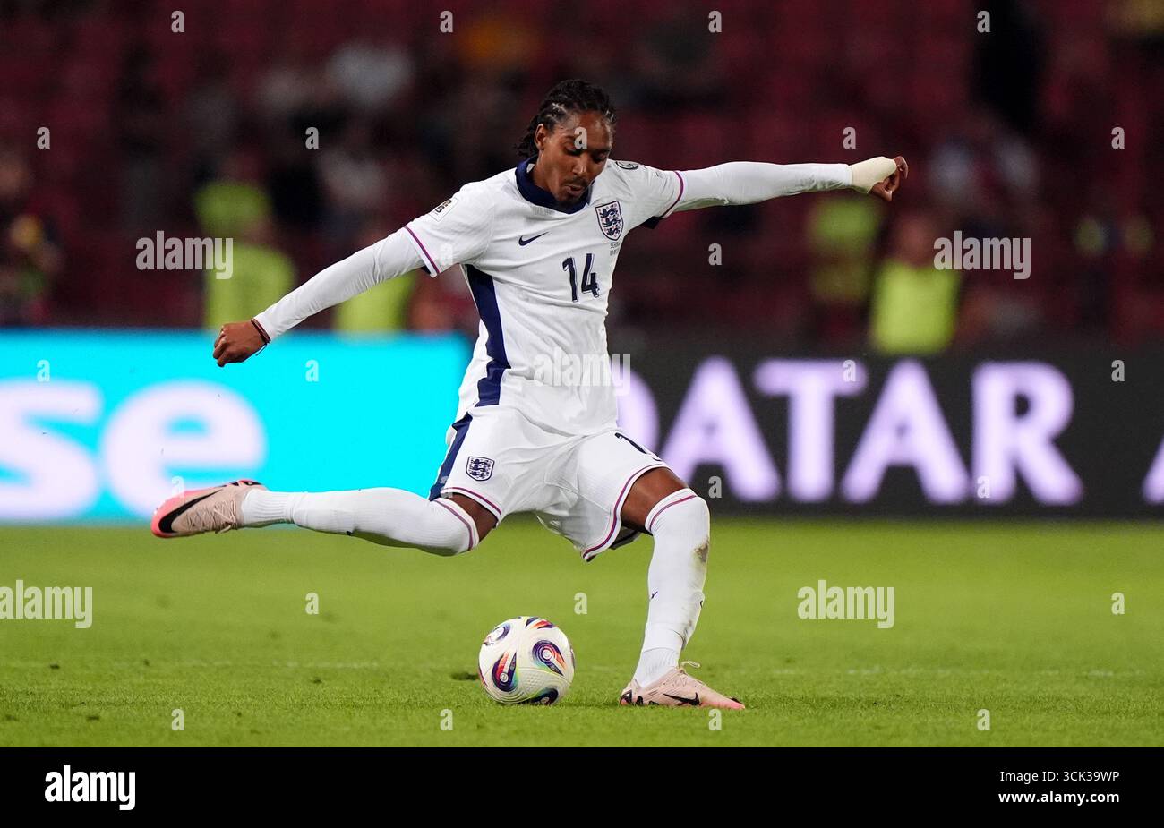 England's Djed Spence during the 2026 FIFA World Cup Qualifying, Group ...