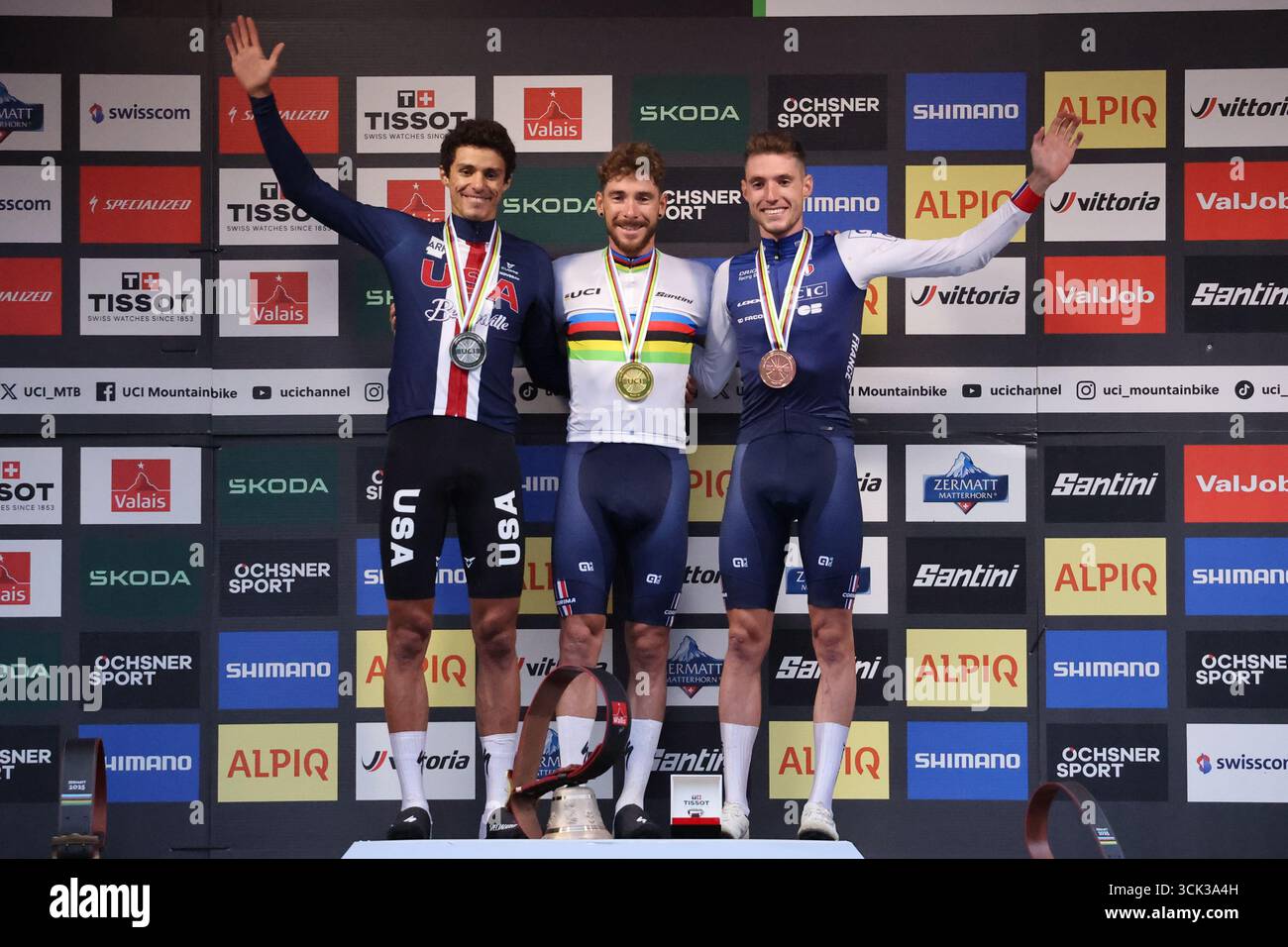 09/09/2025, Zermatt, Valais 2025 UCI Mountain Bike World Championships ...