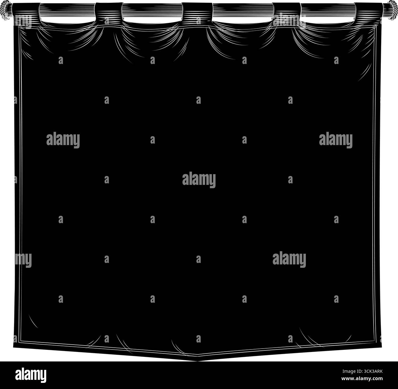 Historic royal banner Black and White Stock Photos & Images - Alamy