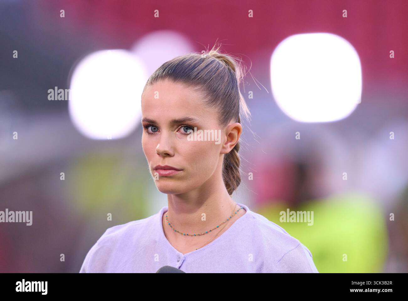 Lili Engels, ZDF sports presenter before the FIFA World Cup 2026 ...