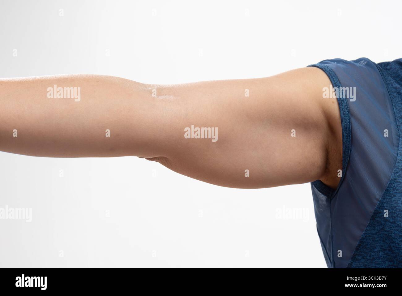 The flabbiness and wrinkled of senior woman arm skin Stock Photo - Alamy