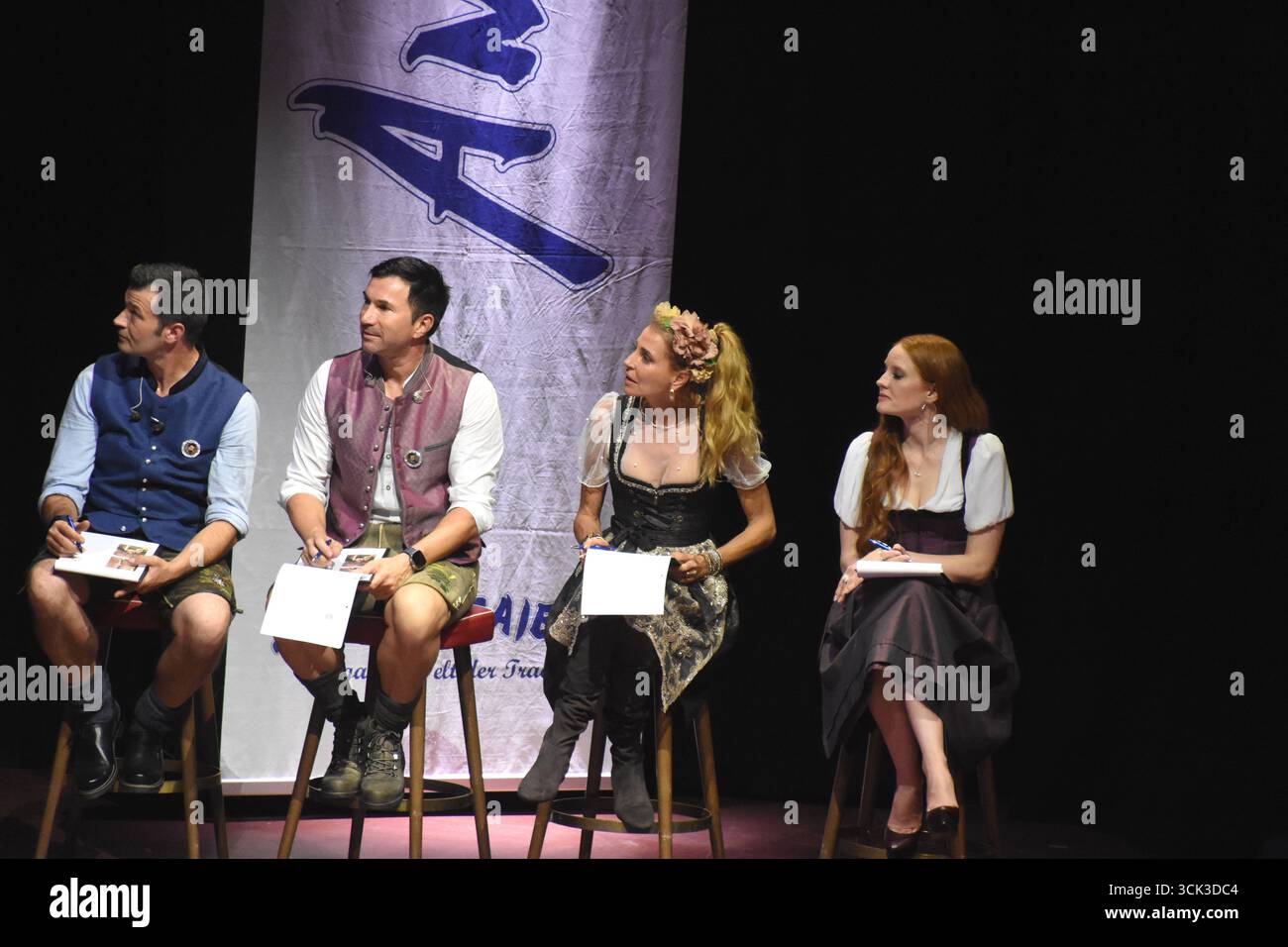 Achim Petry Saenger Lucas Cordalis Saenger Guilia Siegel Moderatorin ...