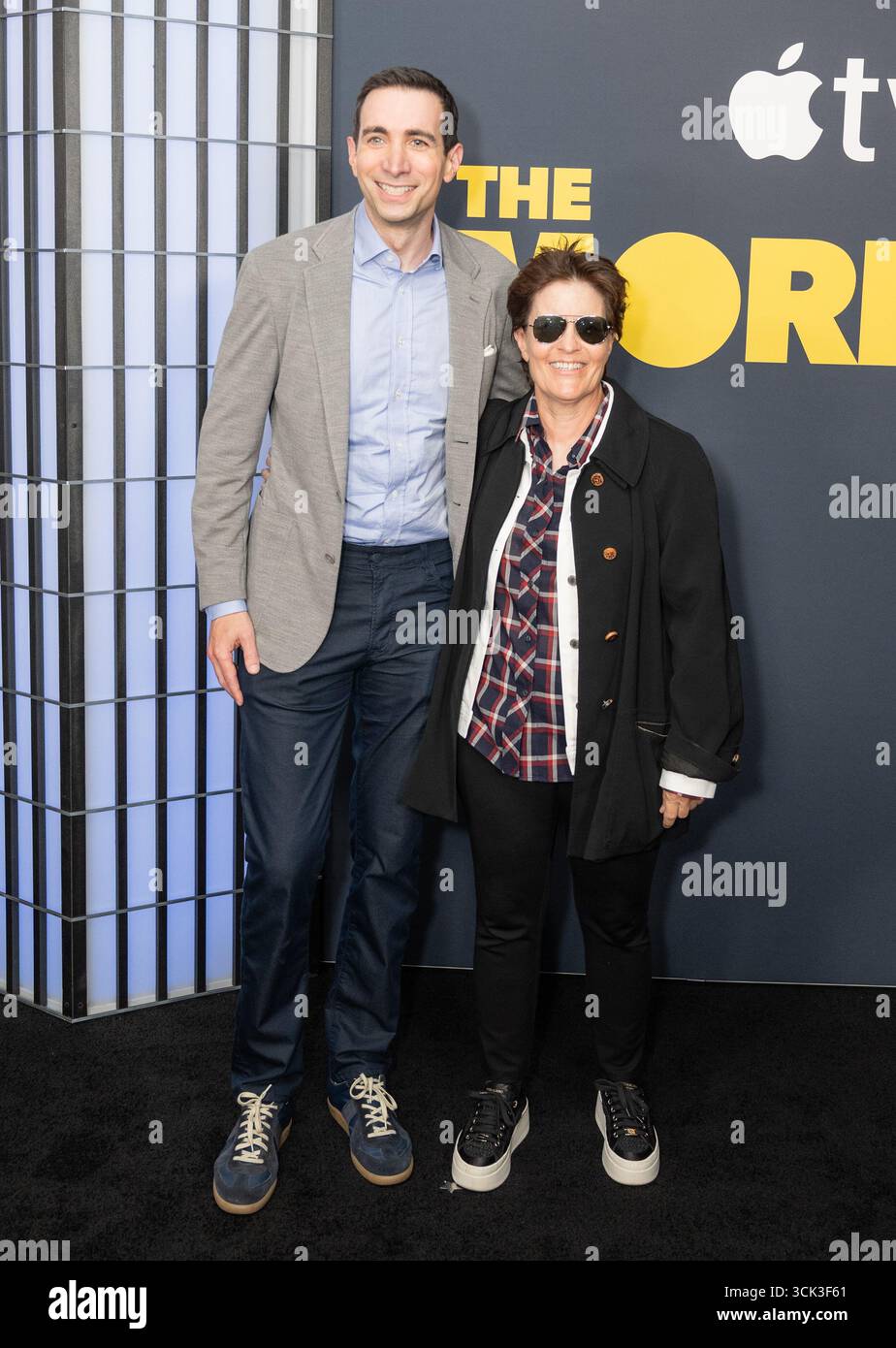 Andrew Ross Sorkin and Kara Swisher attend Apple TV+ 'The Morning Show ...