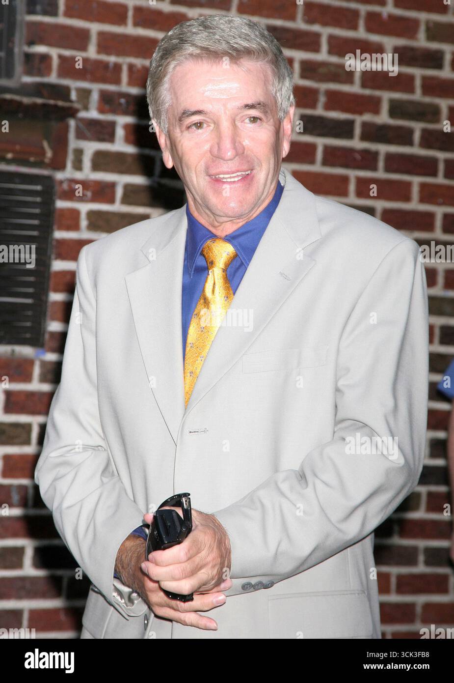 Tom Dreesen at the Ed Sullivan Theatre for a guest appearance on the ...