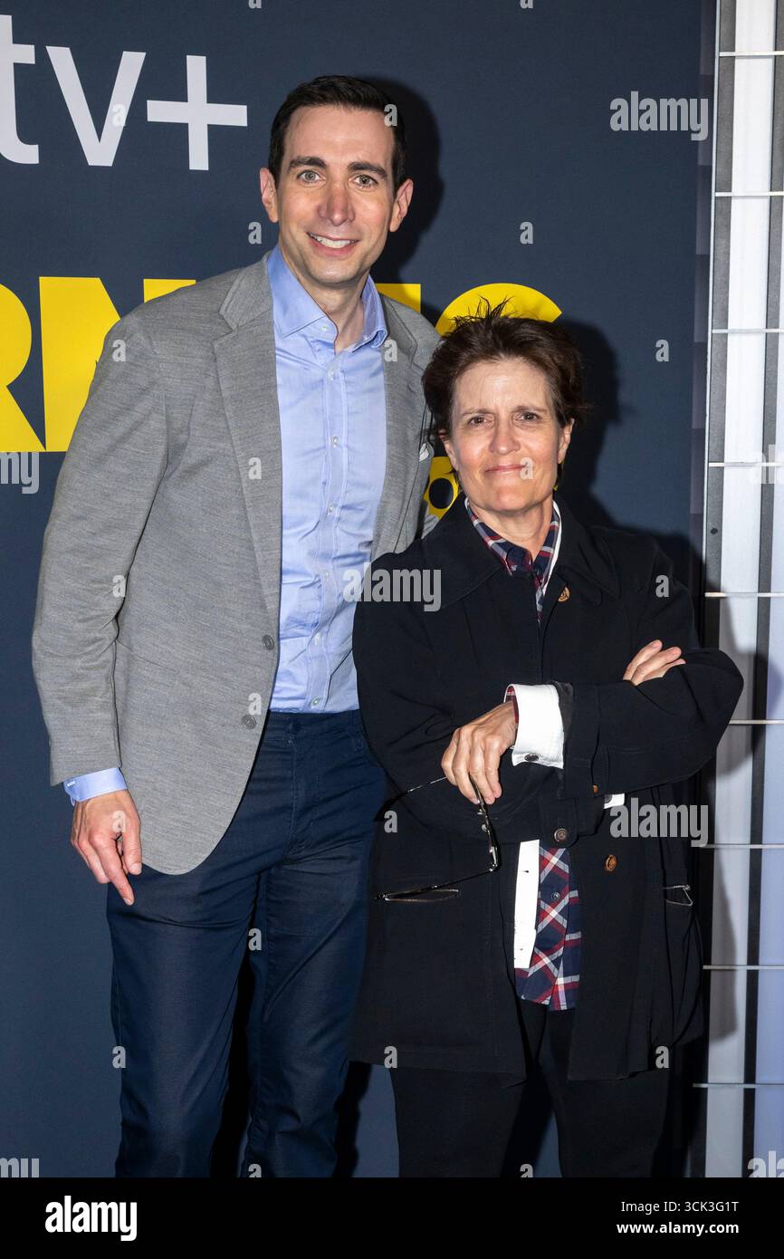 New York, United States. 09th Sep, 2025. (L-R) Andrew Ross Sorkin and ...