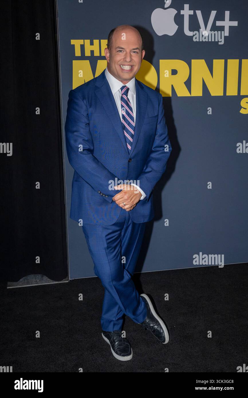 Brian Stelter attends "The Morning Show" Season 4 New York Premiere at ...