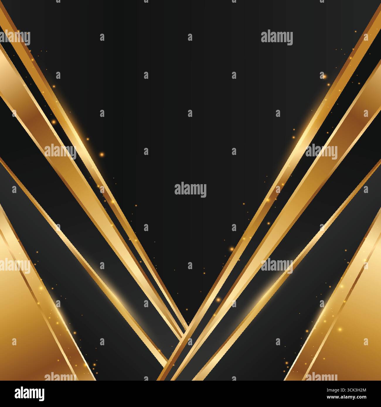 Elegant golden light lines Stock Vector Images - Alamy