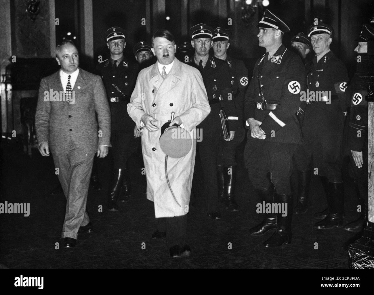 Deputy fuhrer of the nazi party Black and White Stock Photos & Images ...