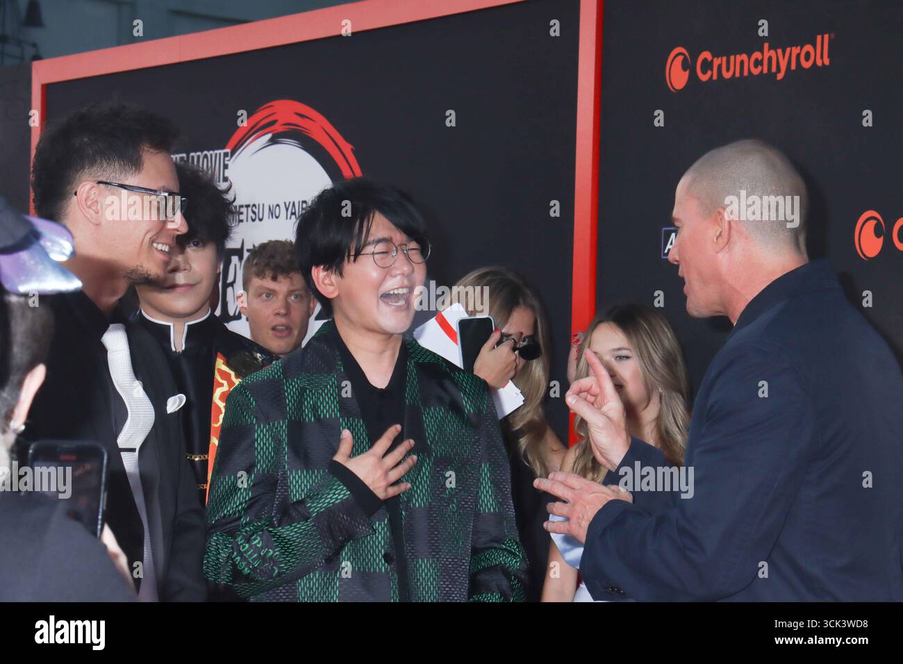 Natsuki Hanae, Channing Tatum 09/09/2025 The Los Angeles Premiere of ...