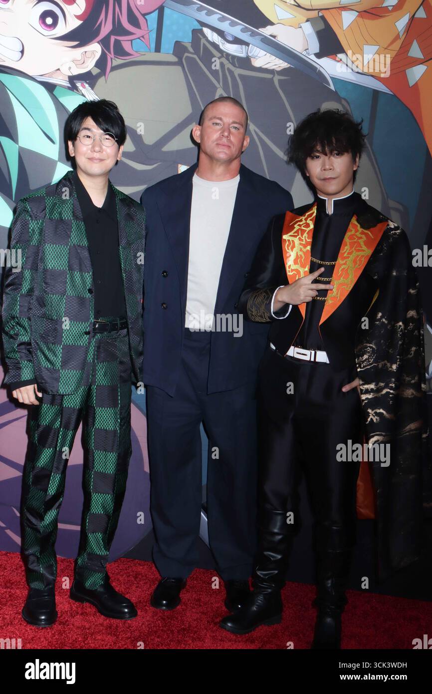 Natsuki Hanae, Channing Tatum, Aleks Le 09/09/2025 The Los Angeles ...