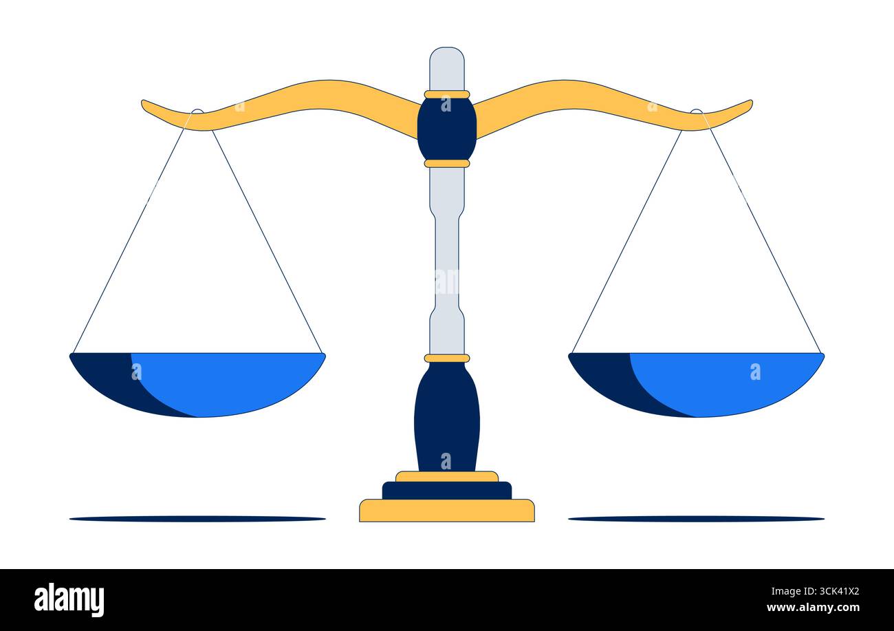Justice scale icon editable Cut Out Stock Images & Pictures - Alamy