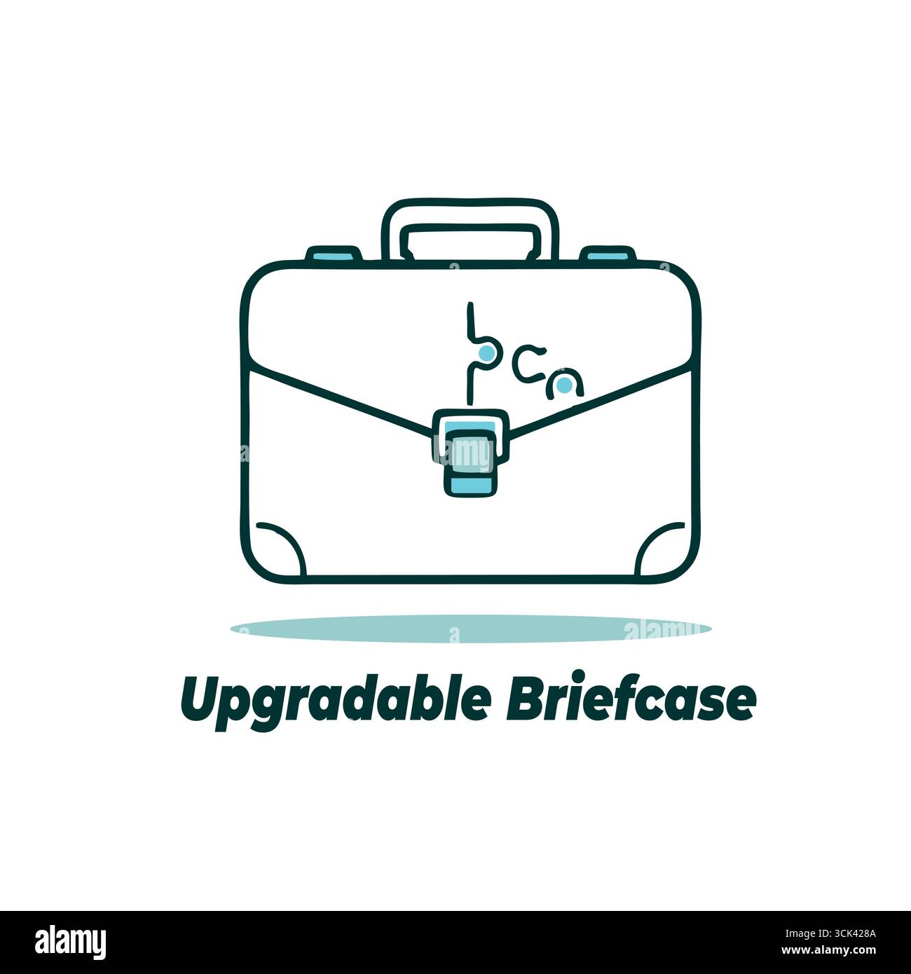 The Ultimate Upgradeable Professional Briefcase Modern Stock Vector ...