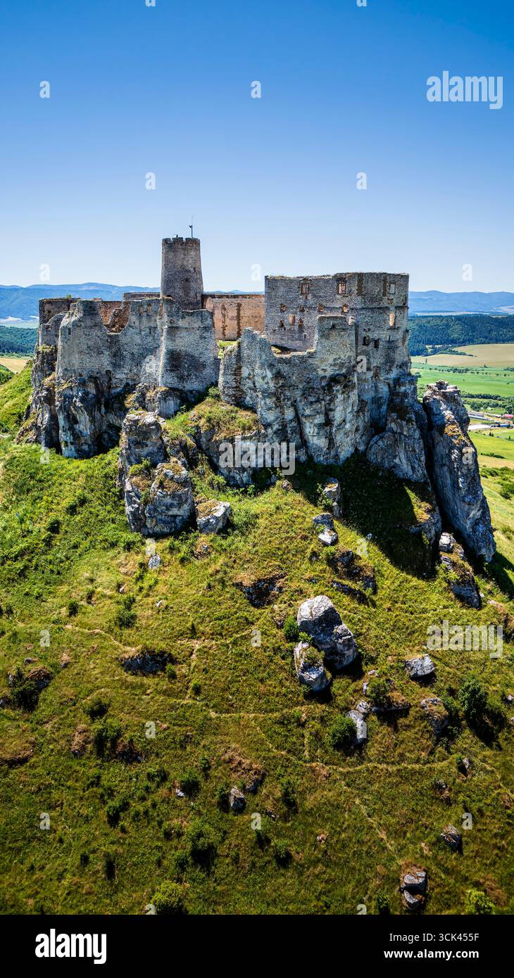 Aerial drone photography spis hi-res stock photography and images - Alamy