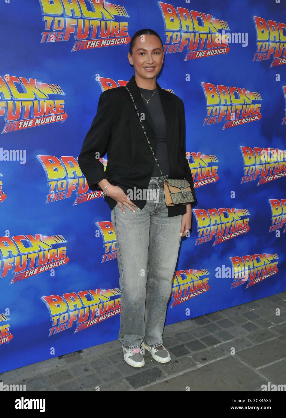 Ashlea Jade Piper at the "Back To The Future The Musical" new cast gala ...