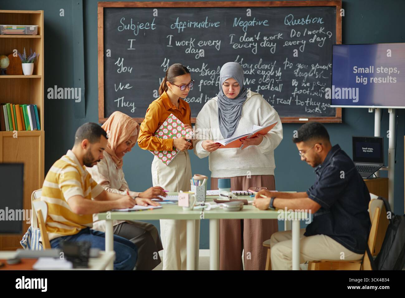 Diverse Young Adults Collaborating during Language Group Learning ...