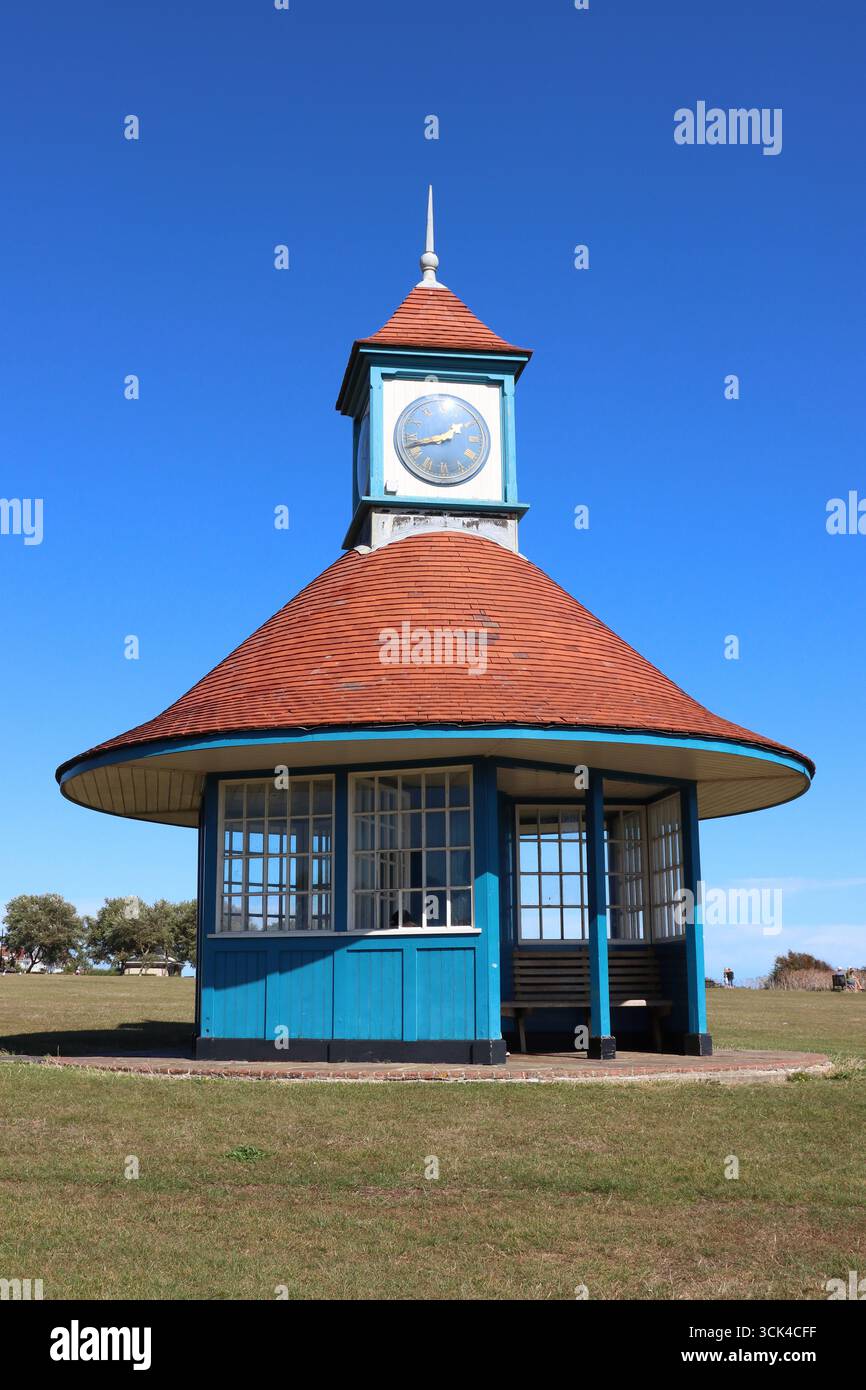 Greensward Clock Tower, Frinton-on-Sea, Essex, England Stock Photo - Alamy