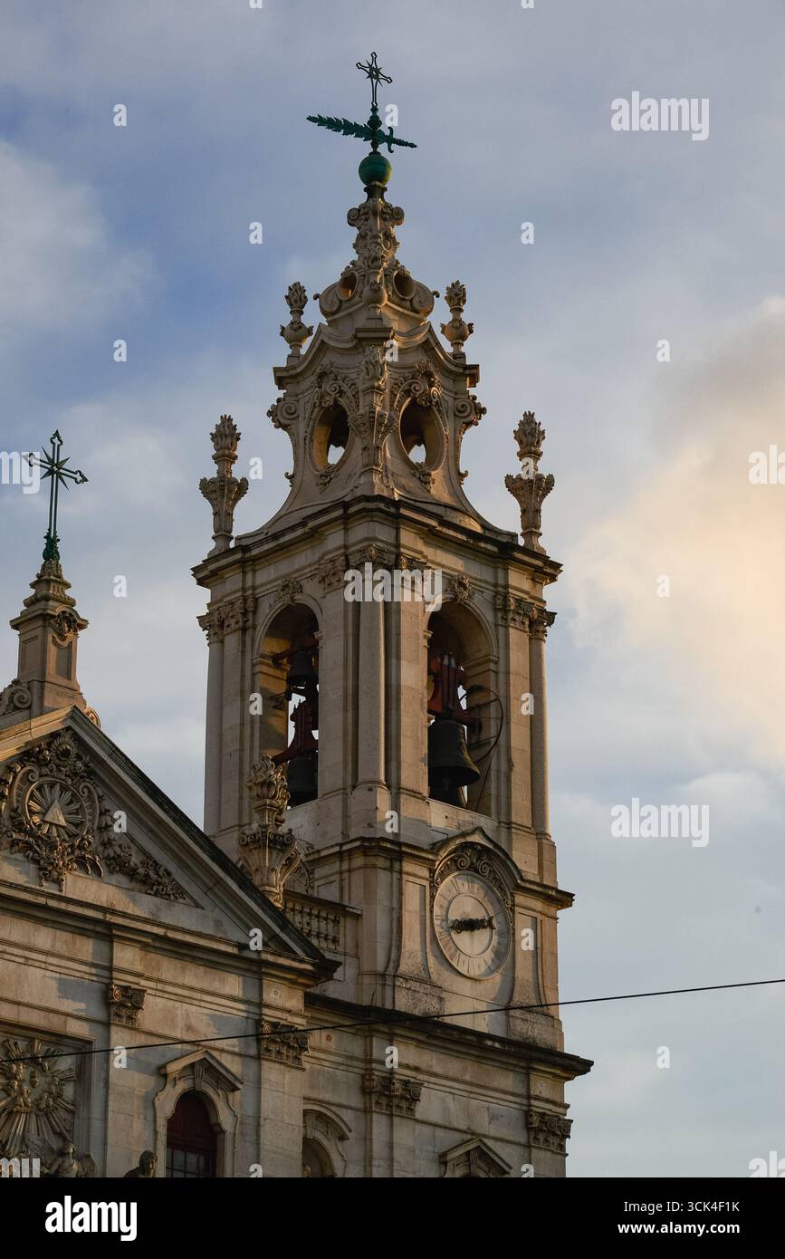 Ornate tower architectural element lisbon hi-res stock photography and ...
