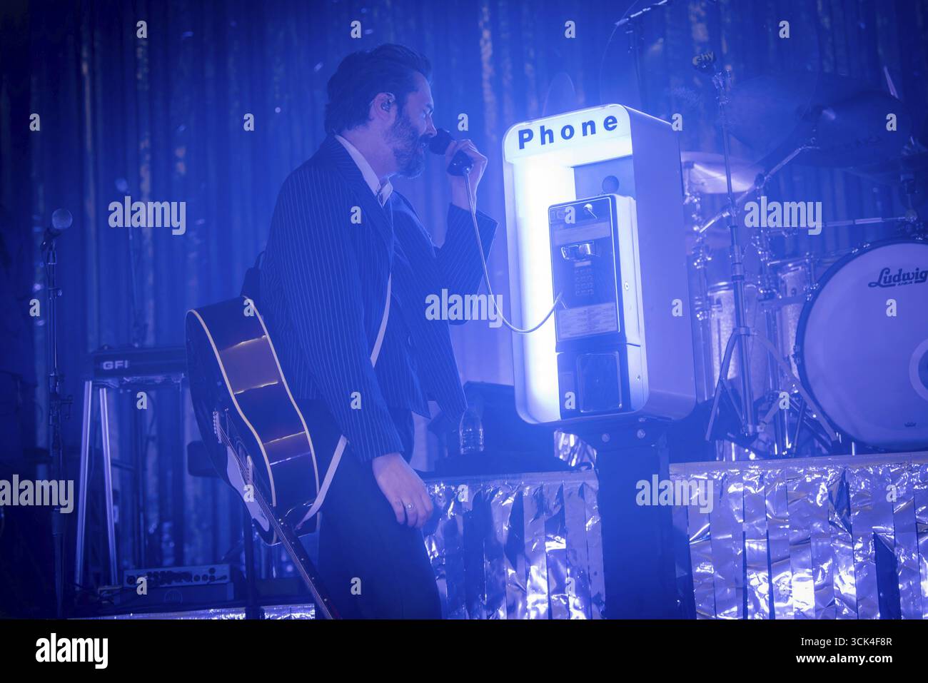 Ben Schneider, singer of Lord Huron live at the Tempodrom Berlin on 08. ...
