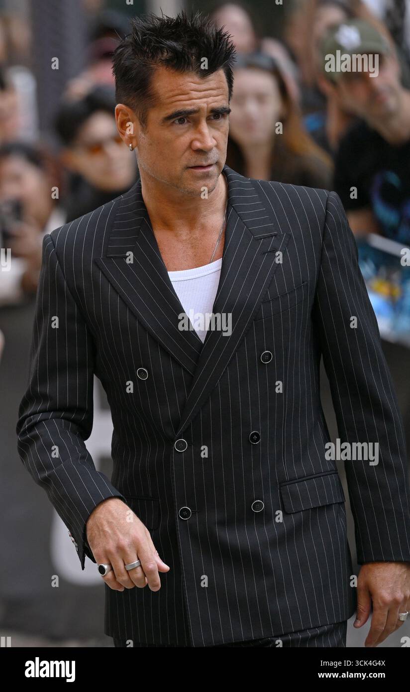 Colin Farrell arrives for the Canadian premiere of 'Ballad of a Small ...