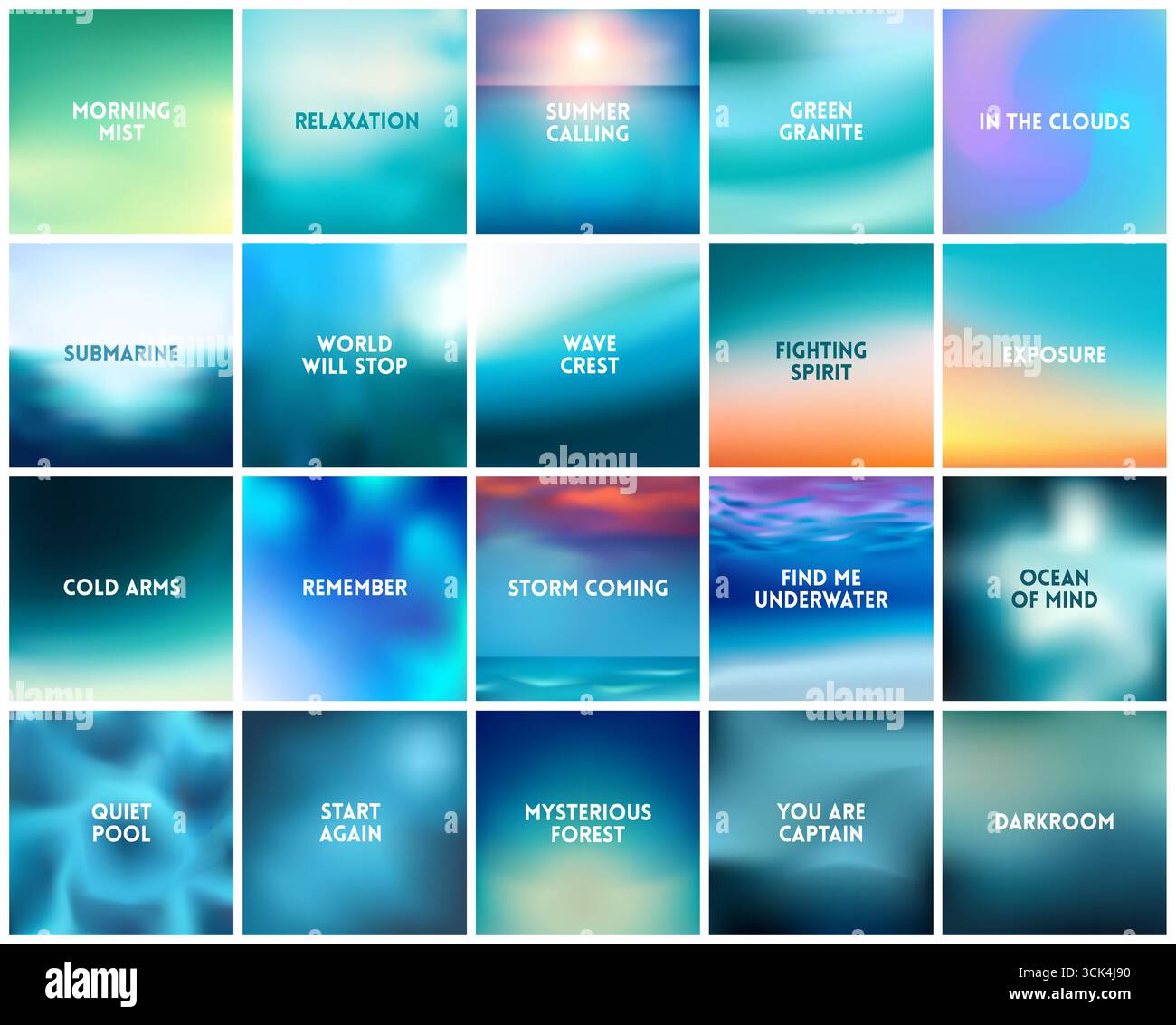 Nature backgrounds water mountains Cut Out Stock Images & Pictures - Alamy