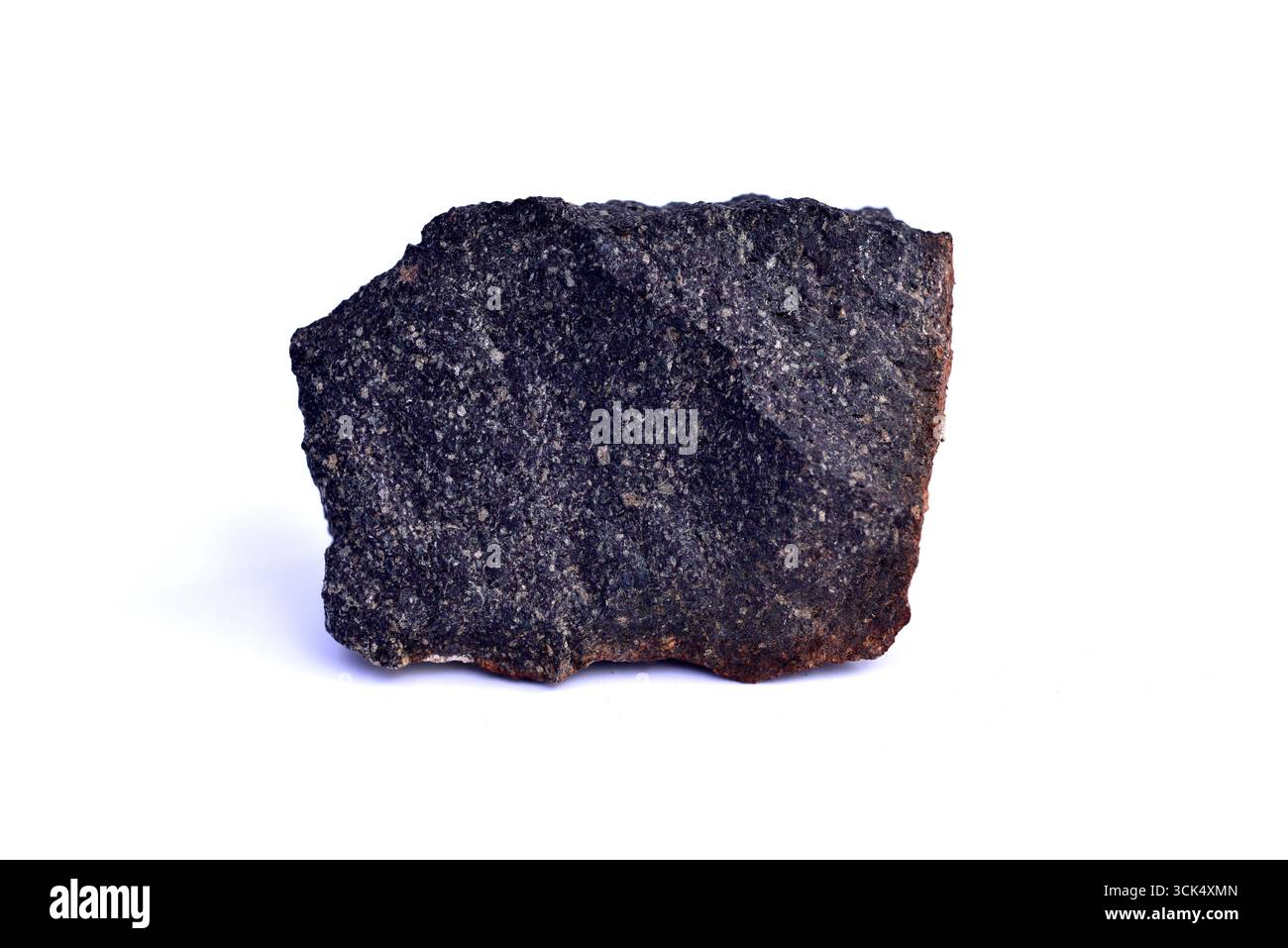 Andesite is a volcanic rock of intermediate composition. This hand ...