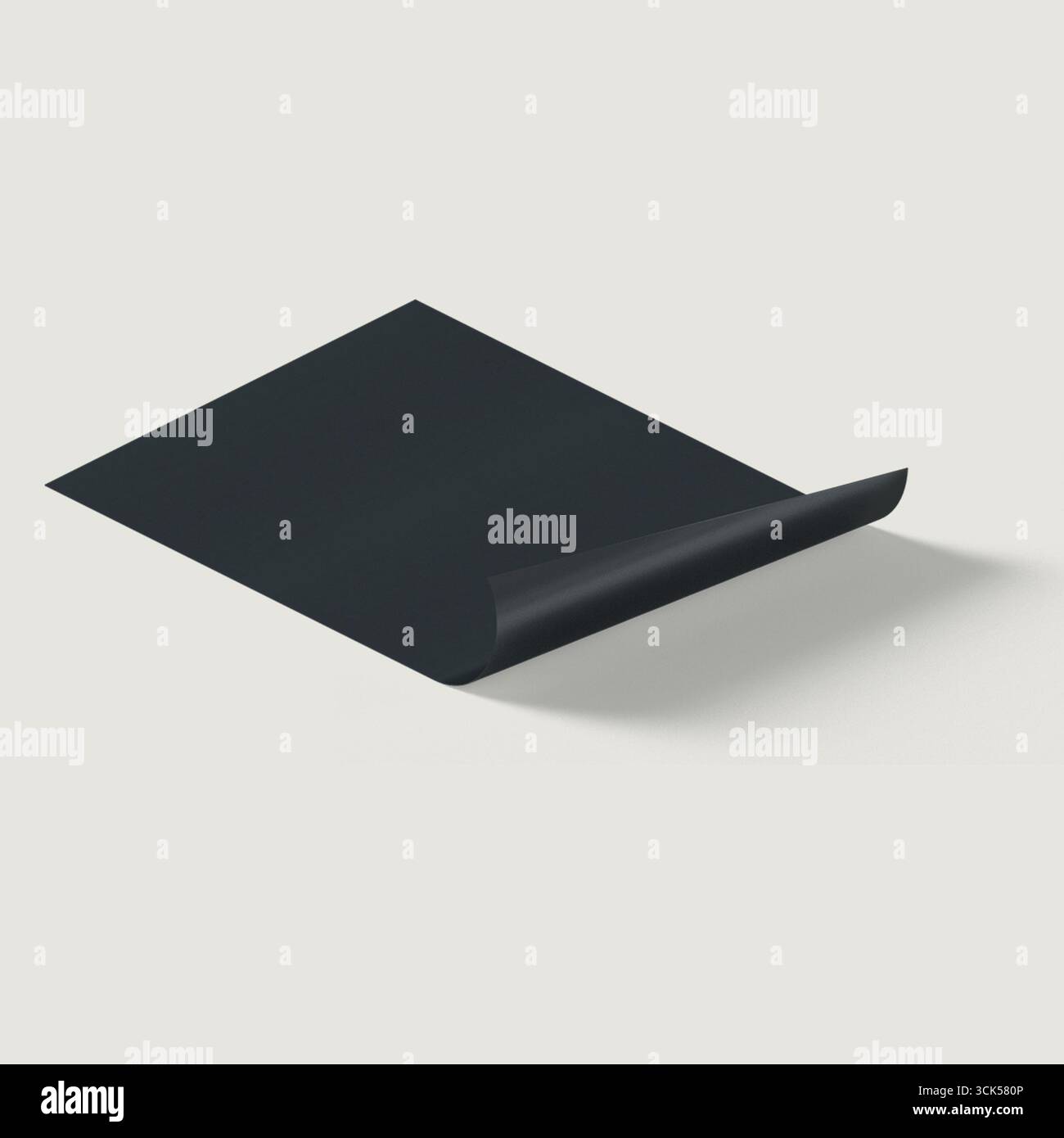 Flat rolled black sheet hi-res stock photography and images - Alamy
