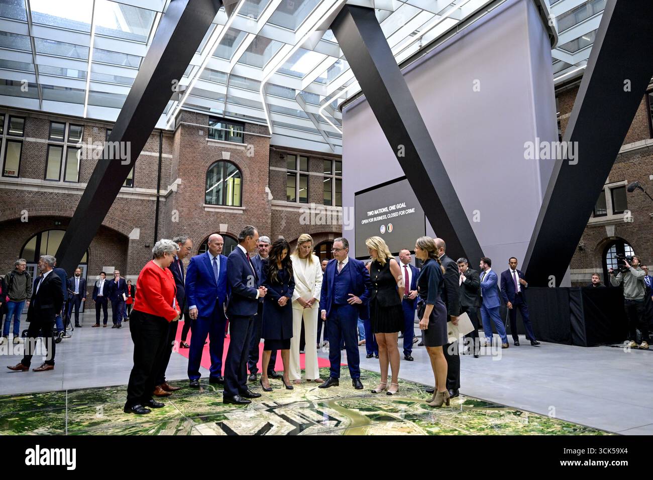 Antwerp, Belgium. 10th Sep, 2025. Port of Antwerp CEO Jacques ...