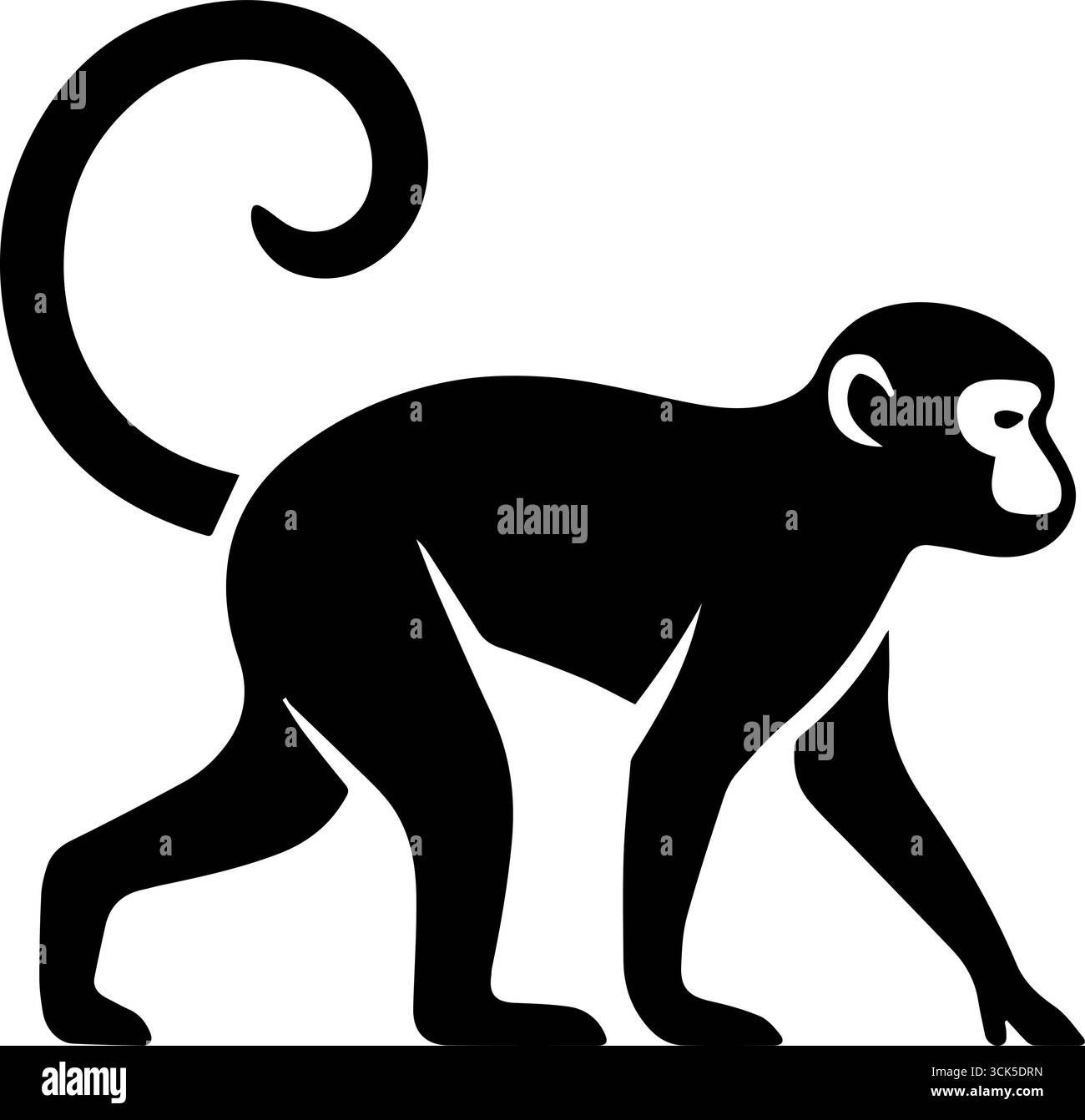 Monkey tail isolated Cut Out Stock Images & Pictures - Alamy