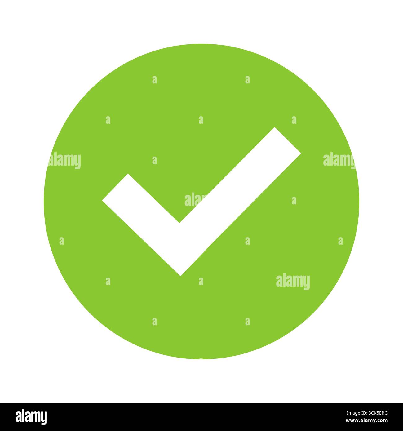 Yes circle logo Stock Vector Images - Alamy