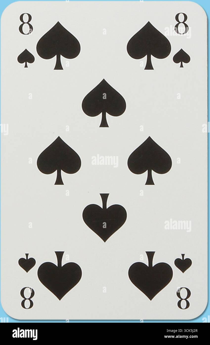 8 of spades hi-res stock photography and images - Alamy