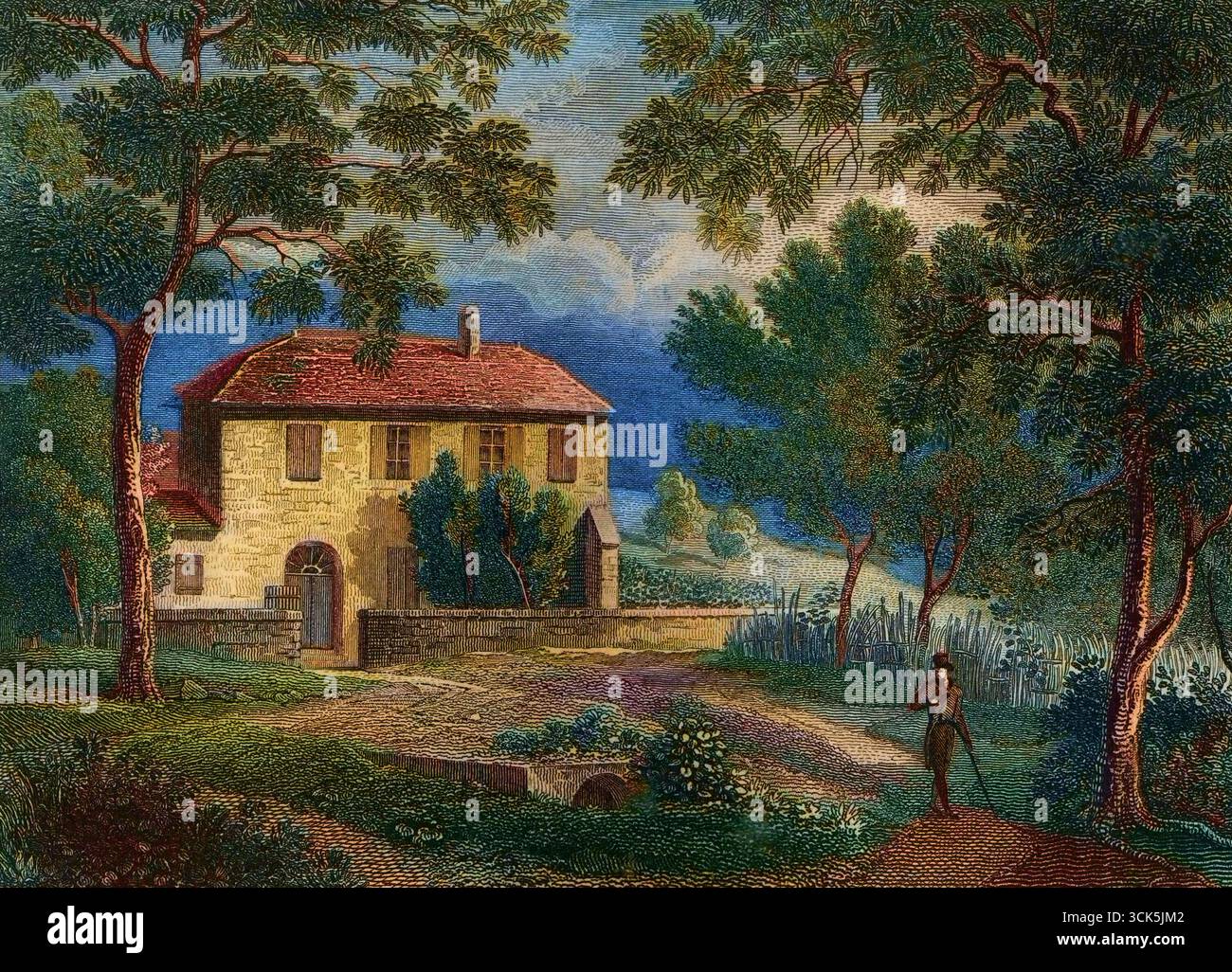 Jean jacques rousseau lived hi-res stock photography and images - Alamy