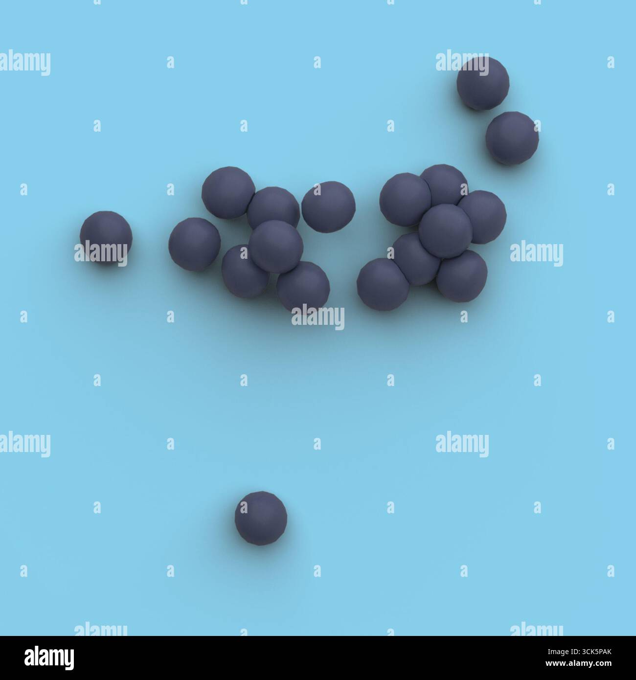 Abstract representation molecular structures hi-res stock photography ...