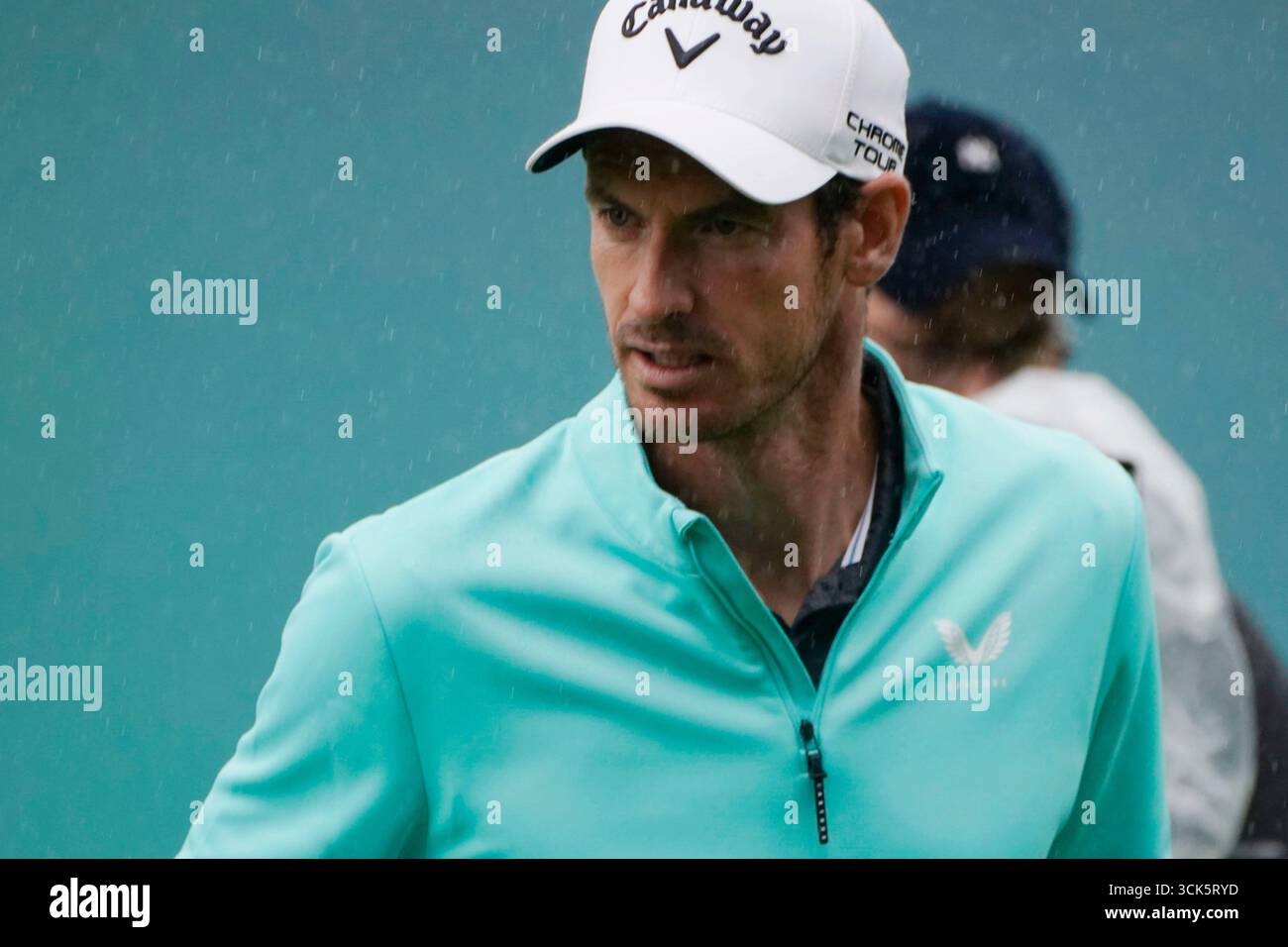 Andy Murray former tennis Grand Slam player In action on Pro Am day at ...